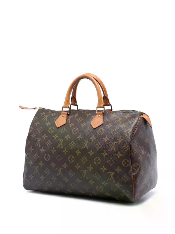 LOUIS VUITTON 2011 Monogram Speedy 35 Boston Bag