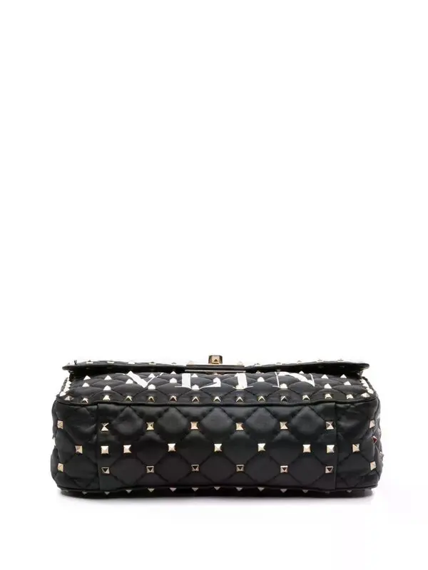 Valentino Garavani Lambskin Rockstud Spike Satchel