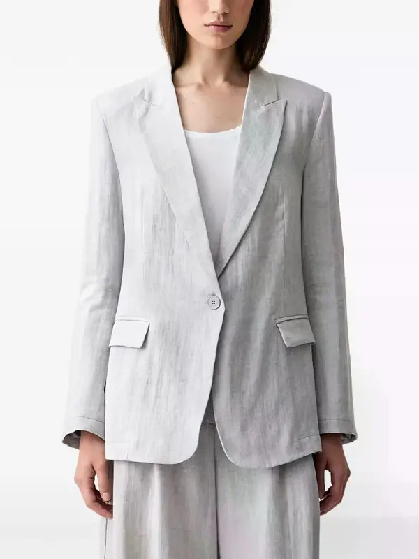 VICOLO Single-breasted Notched-lapels Blazer
