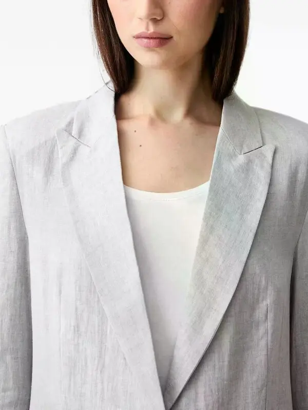VICOLO Single-breasted Notched-lapels Blazer