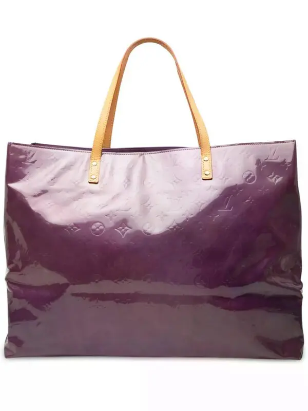 LOUIS VUITTON 2000 Monogram Vernis Reade Gm Tote Bag
