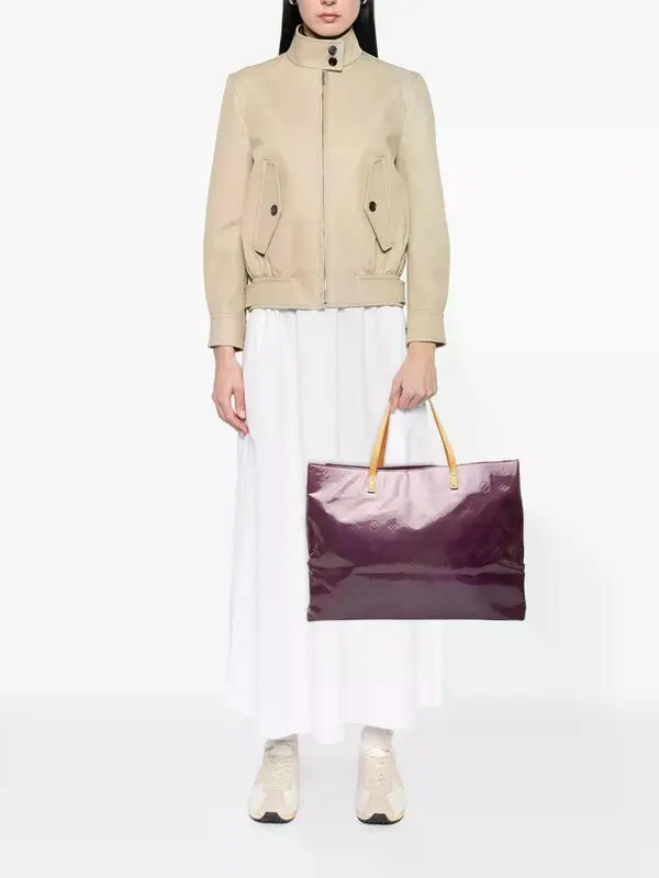LOUIS VUITTON 2000 Monogram Vernis Reade Gm Tote Bag