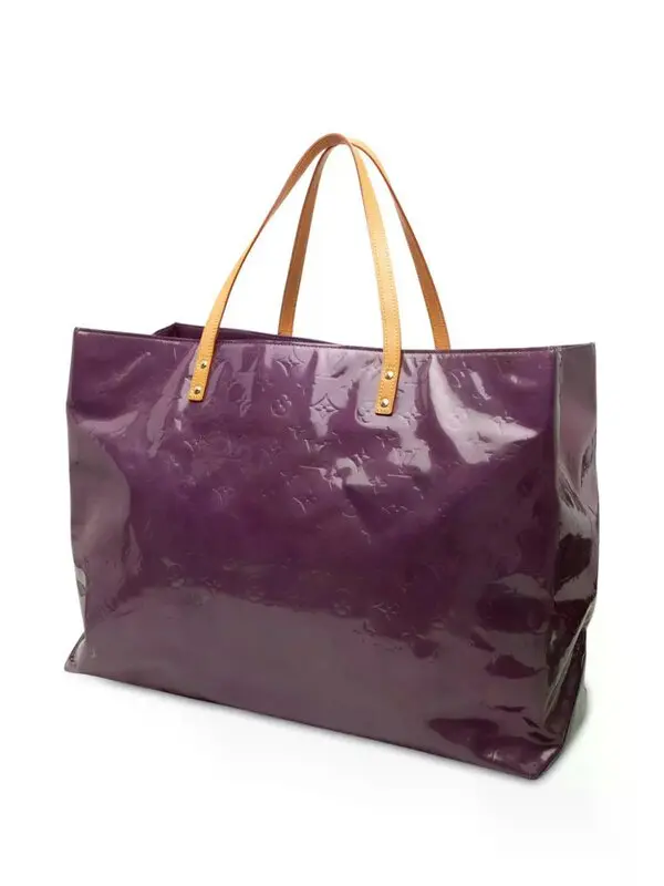 LOUIS VUITTON 2000 Monogram Vernis Reade Gm Tote Bag