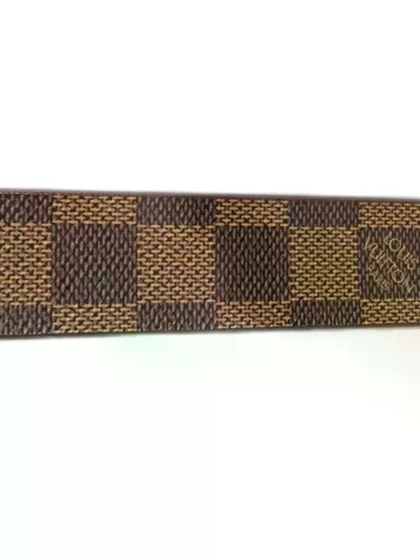 LOUIS VUITTON 2003 Damier Ebene Ceinture Belt