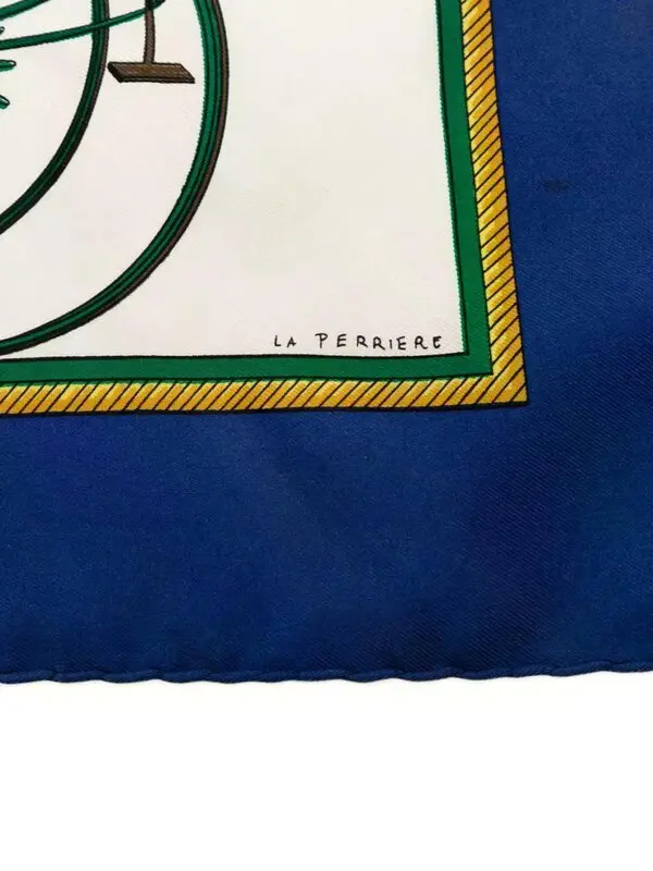 Hermès 2000-2026 Les Voitures A Transformation Silk Scarf 90 Scarves
