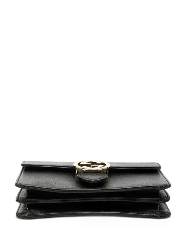 Gucci Small Calfskin Interlocking G Crossbody Bag