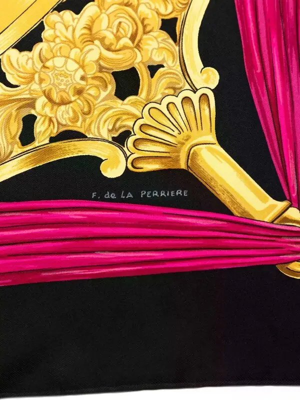 Hermès 1990-2014 Etriers Silk Scarf 90 Scarves