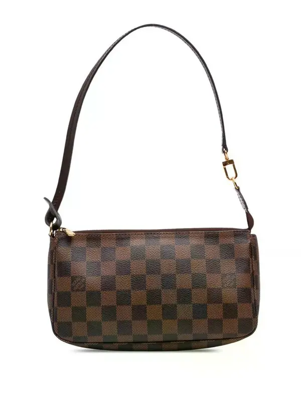 LOUIS VUITTON 2012 Damier Ebene Pochette Accessoires Shoulder Bag