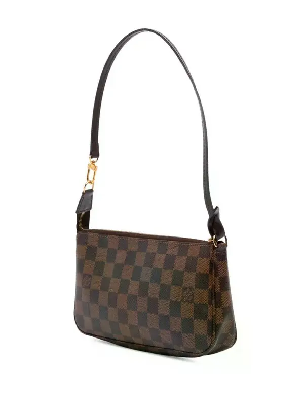 LOUIS VUITTON 2012 Damier Ebene Pochette Accessoires Shoulder Bag