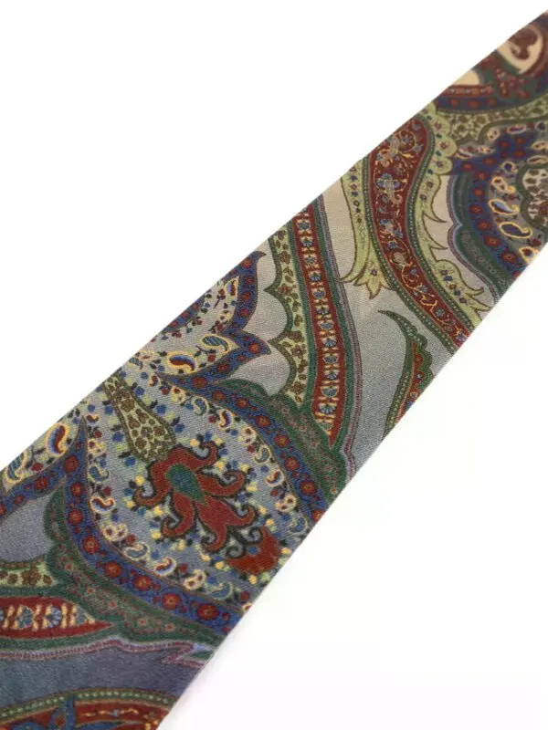 Etro Paisley-print Silk Scarf