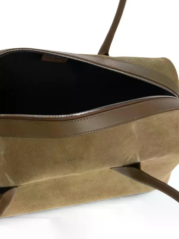 Yuzefi Brioche Duffle Suede Shoulder Bag