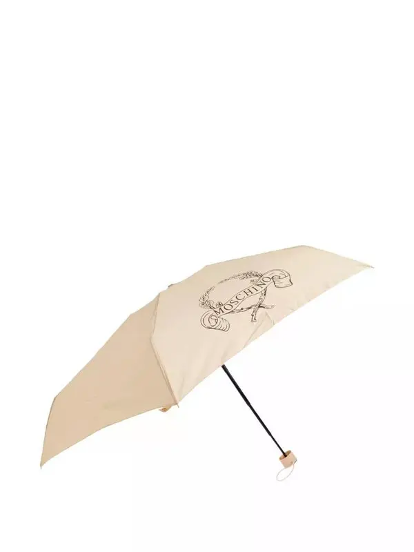 Moschino Logo-print Folding Umbrella