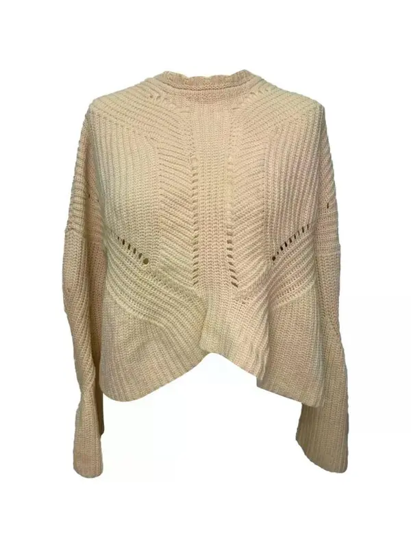 ISABEL MARANT VINTAGE Lace-up Back Sweater