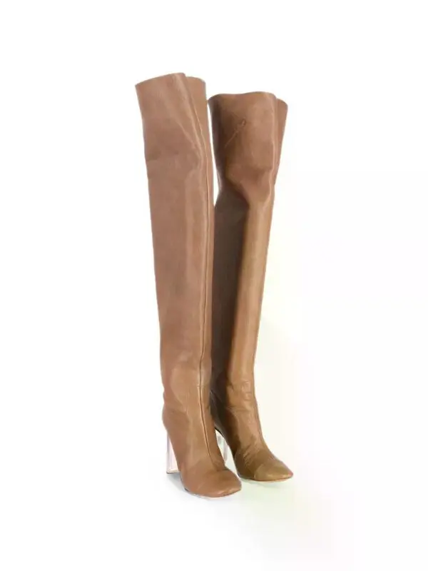 Chloé Clear-heel Over-the-knee Boots