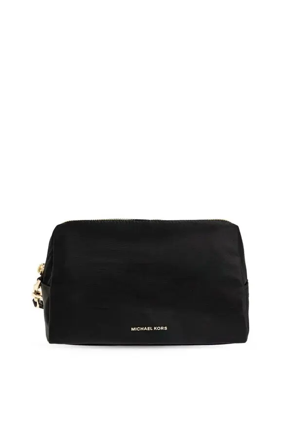 Michael Kors Logo-plaque Cosmetic Bag