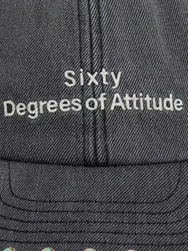 Miss Sixty Stud-embellished Baseball Cap