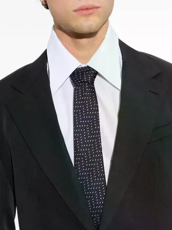 Giorgio Armani Polka-dot-pattern Tie