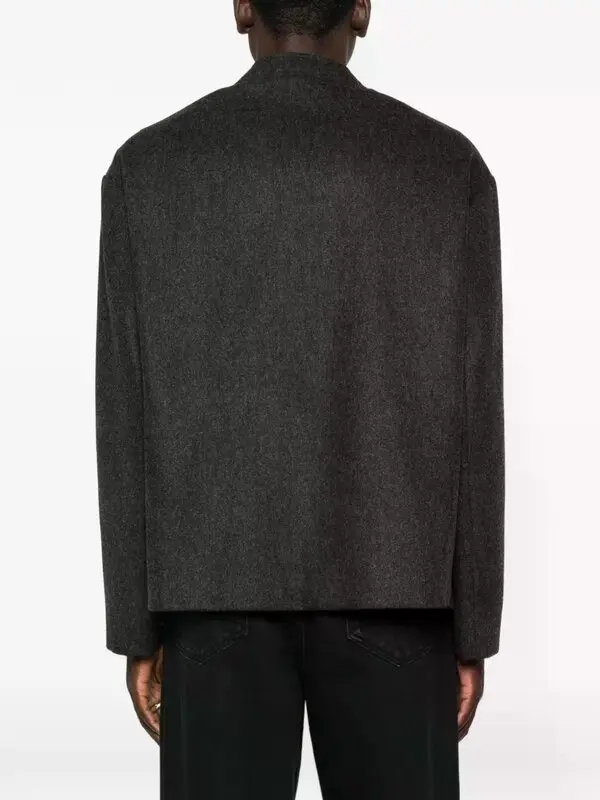 JIL SANDER Band-collar Single-breasted Jacket