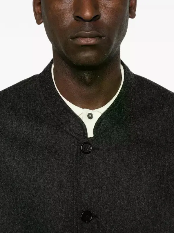 JIL SANDER Band-collar Single-breasted Jacket