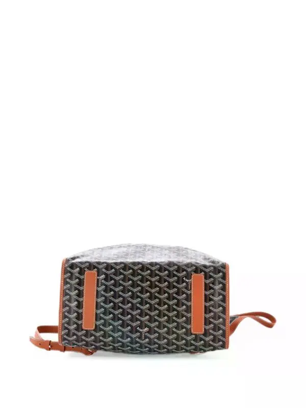 Goyard Saint Leger Briefcase Coated Canvas Backpack