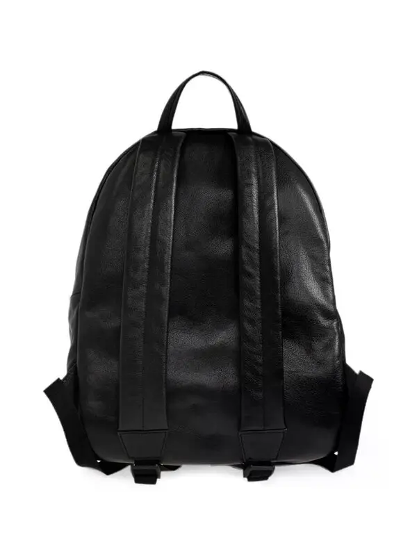 Balmain Padlock-detail Leather Backpack