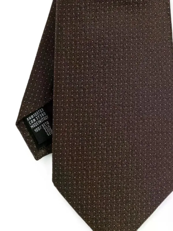 Giorgio Armani Micro-pattern Tie