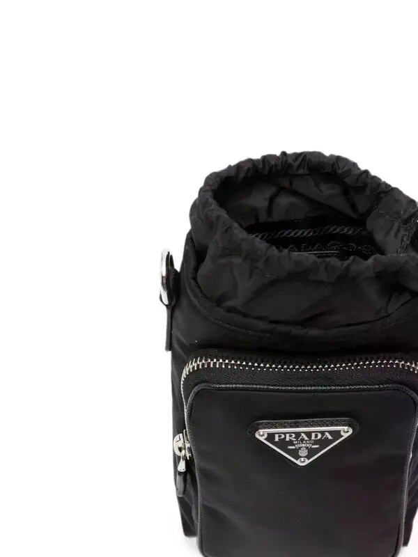Prada Re-nylon Triangle Logo Phone Case