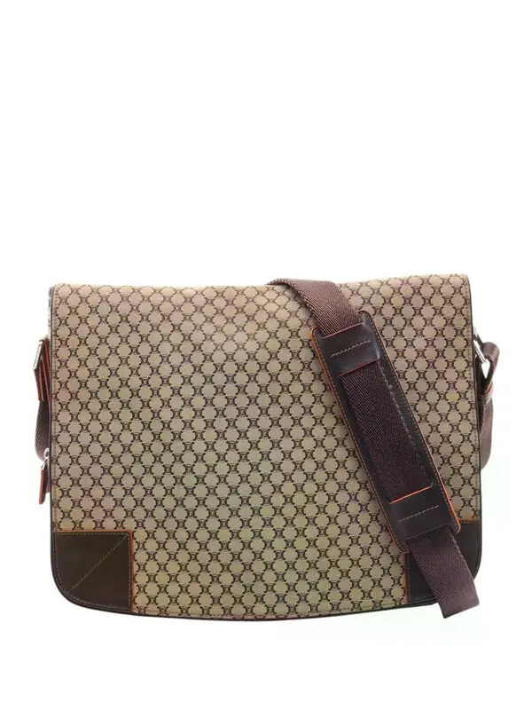 Celine 2000-2026 Macadam Canvas Crossbody Bag