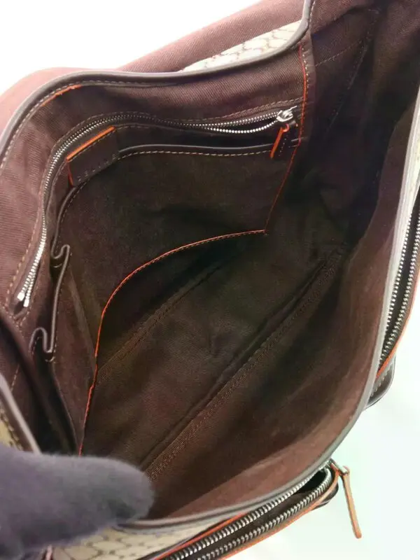 Celine 2000-2026 Macadam Canvas Crossbody Bag