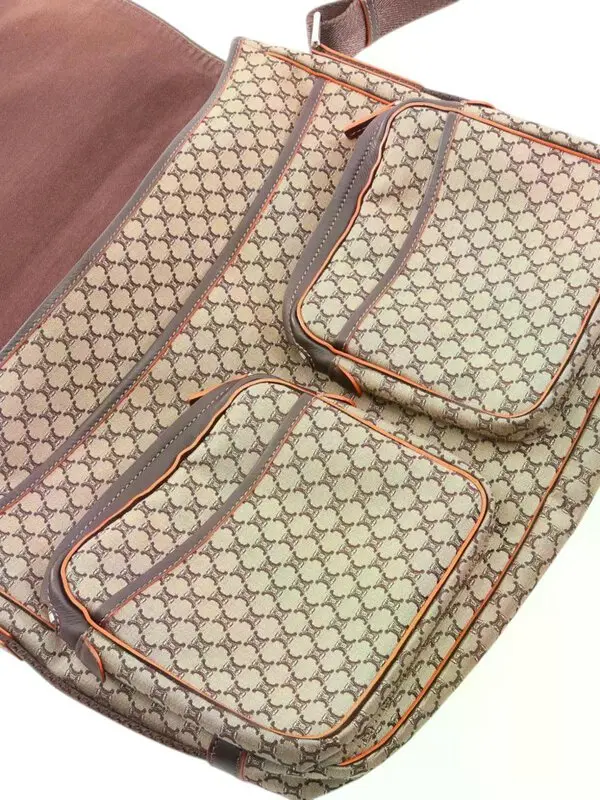 Celine 2000-2026 Macadam Canvas Crossbody Bag