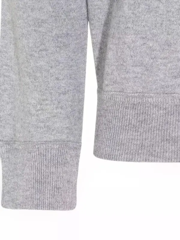 Malo Silvio Cashmere Raglan-sleeve Sweater - Grey