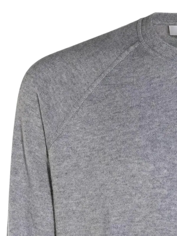 Malo Silvio Cashmere Raglan-sleeve Sweater - Grey