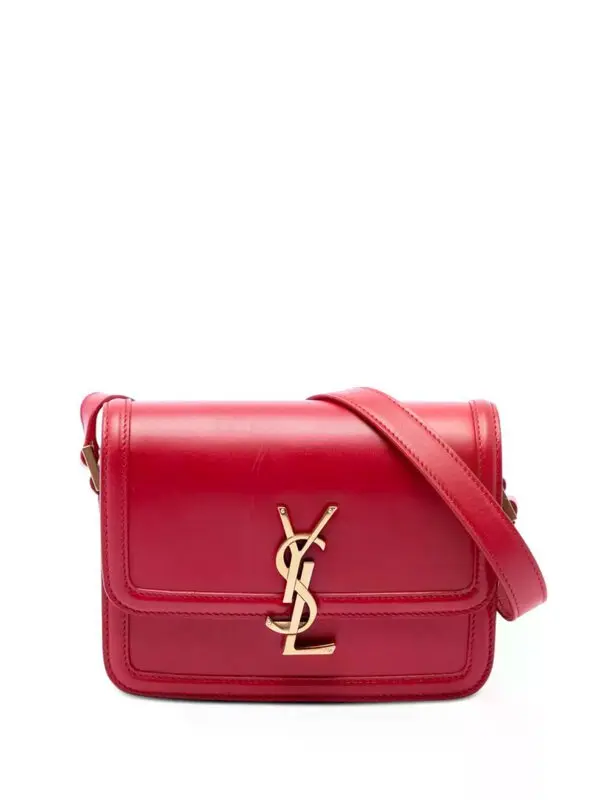 Saint Laurent Solferino Satchel - Red