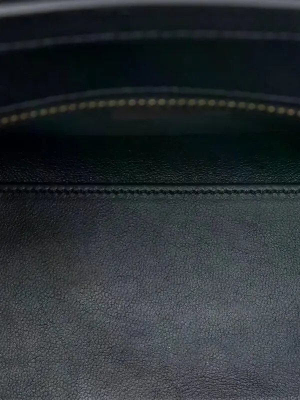 Celine Tricolor Leather Luggage Tote Satchel - Multicolour