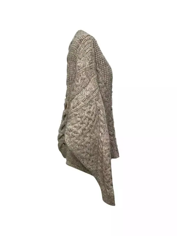 ISABEL MARANT VINTAGE Cable-knit Wool Sweater