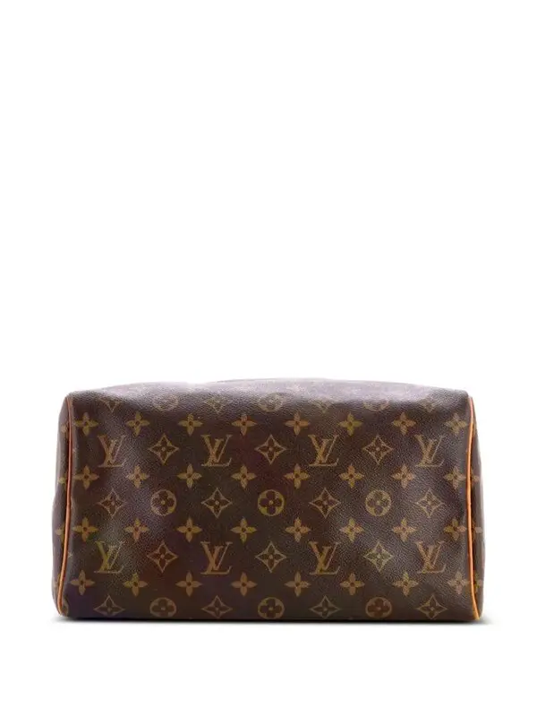 LOUIS VUITTON Speedy Monogram Canvas Satchel