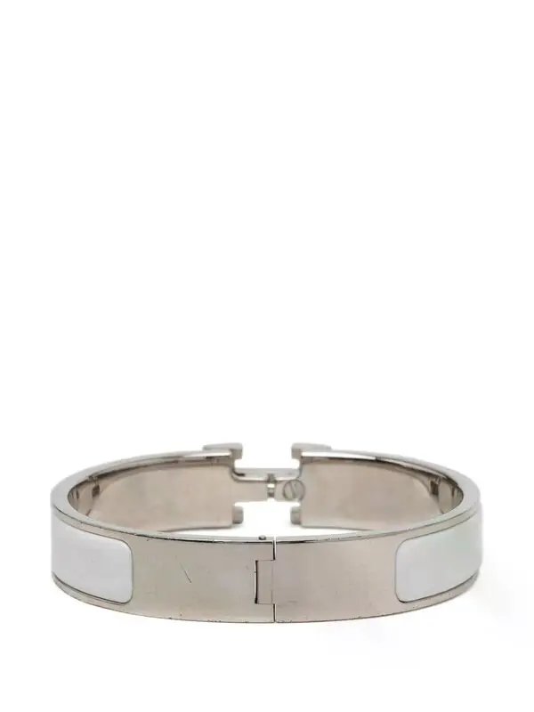Hermès Enamel Clic H Bracelet Pm