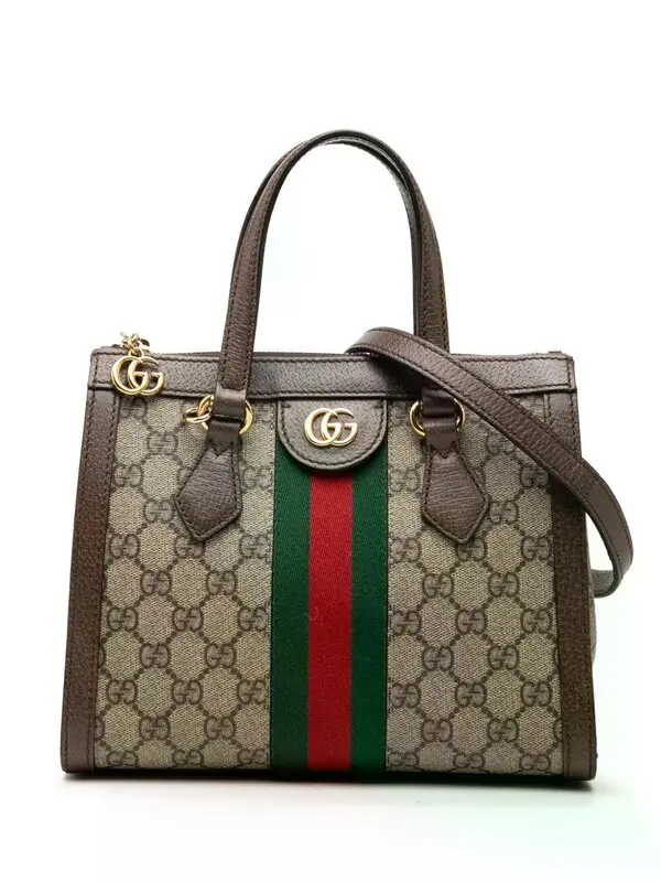 Gucci 2000-2015 Small Gg Supreme Ophidia Satchel
