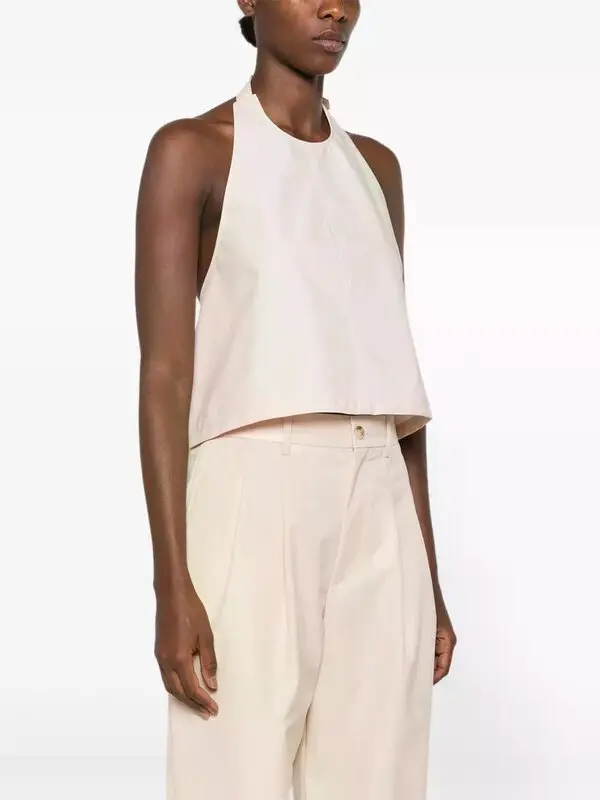 Wardrobe.NYC X Rhw Halterneck Backless Top