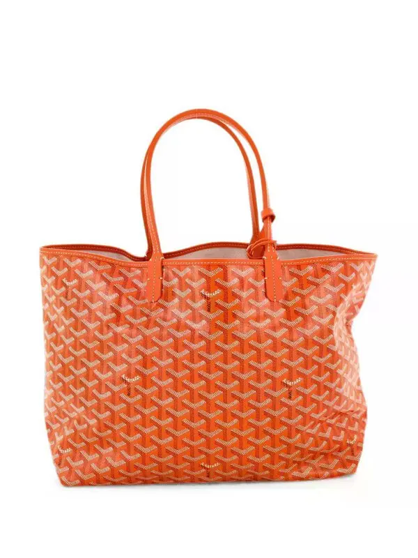 Goyard Saint Louis Coated Canvas Pm Tote Bag - Orange