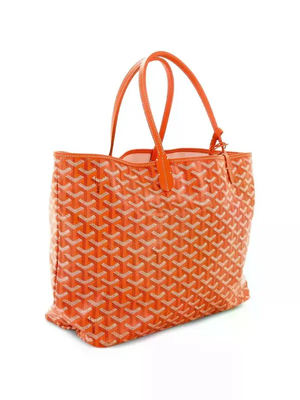 Goyard Saint Louis Coated Canvas Pm Tote Bag - Orange