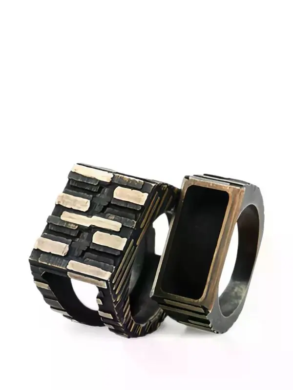 MOSAIS Strata Secret Engraved Ring