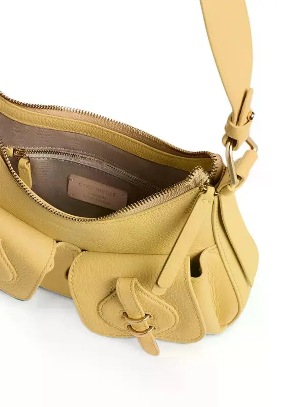 COCCINELLE Mavery Grained Leather Shoulder Bag