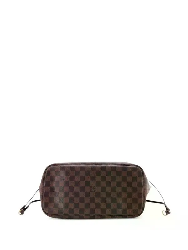 LOUIS VUITTON Neverfull Damier Mm Tote Bag - Brown