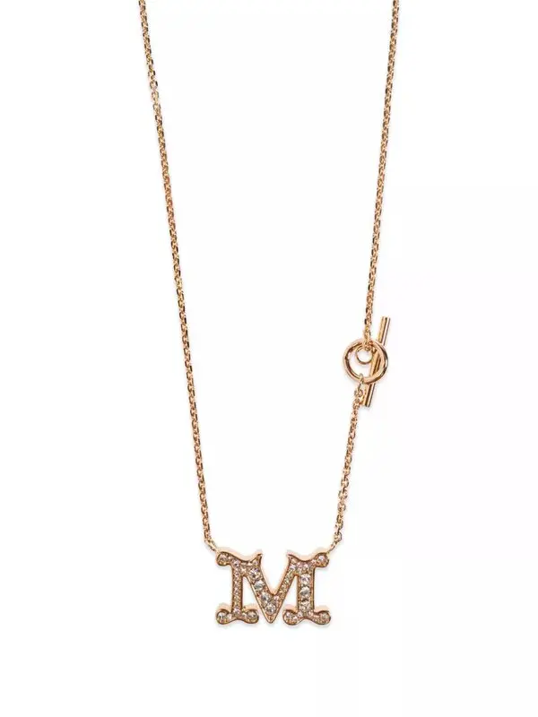 Max Mara Stilla Crystal-embellished Necklace