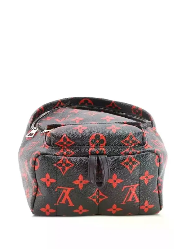 LOUIS VUITTON Palm Springs Limited Edition Monogram Infrarouge Mini Backpack - Red