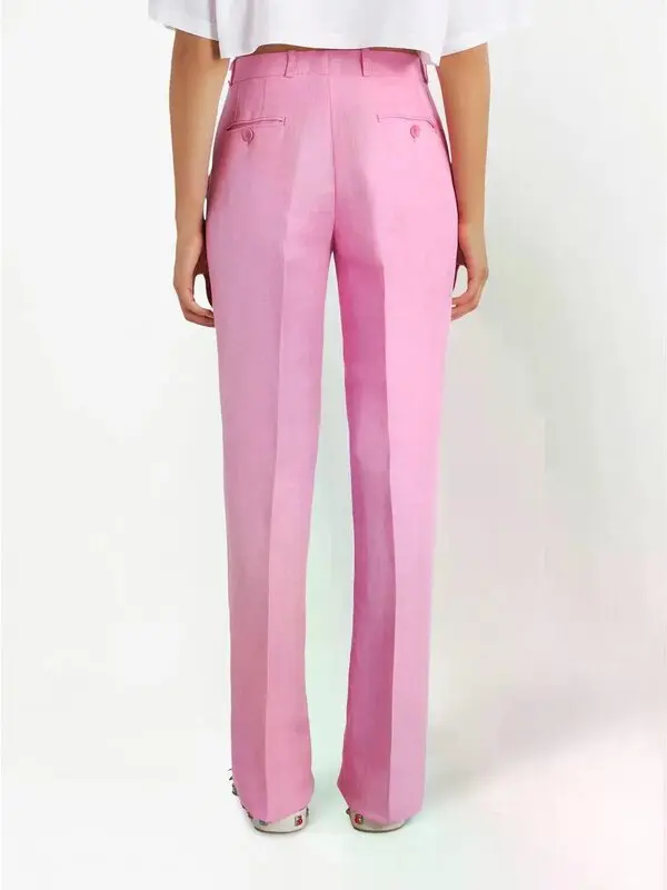 Etro High-rise Staight-leg Trousers