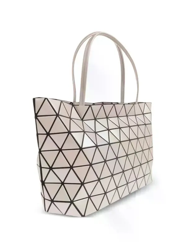 Issey Miyake Geometric-panel Tote Bag - Neutrals