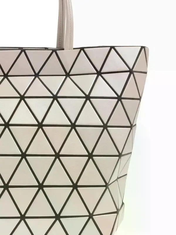 Issey Miyake Geometric-panel Tote Bag - Neutrals