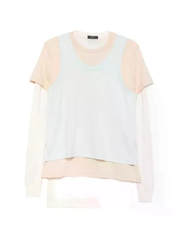 Wardrobe.NYC Layered T-shirt - Blue